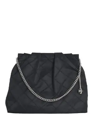 Tory Burch Tory Burch Fleming Large Nylon Hobo Bag Black