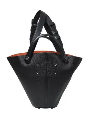 MAISON MARGIELA Maison Margiela Black Leather Bag Nero