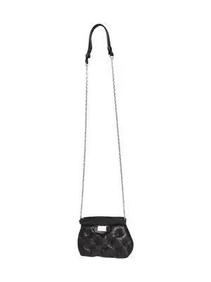 MAISON MARGIELA Quilted Chain Bag - Nero