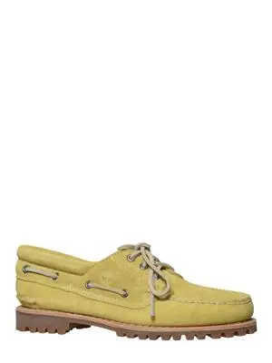 Timberland Suede Lace-up Boat Shoes - Verde Acido