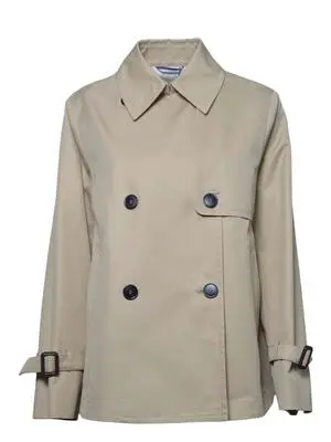 Max Mara Double Breasted Coat - Beige