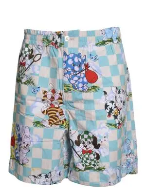 Kenzo Printed Shorts - Azzurro