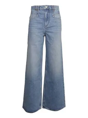 Isabel Marant Étoile Wide Leg Jeans - Denim