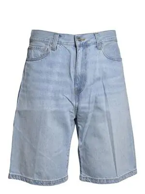 Carhartt Work In Progress Relaxed Fit Denim Shorts - Blu