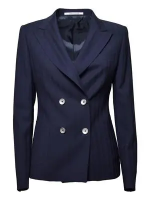 Tagliatore Double-breasted Blazer - Blu