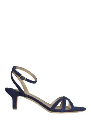 Ralph Lauren Strappy Heeled Sandals - Blu Navy
