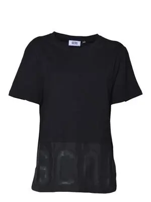 Gcds Logo T-shirt - Nero