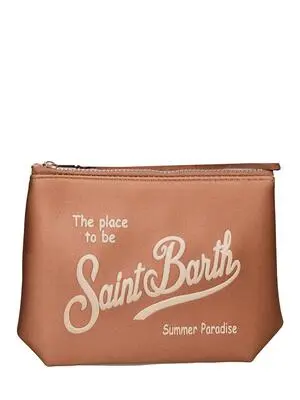 MC2 SAINT BARTH Saint Barth Pouch Marrone