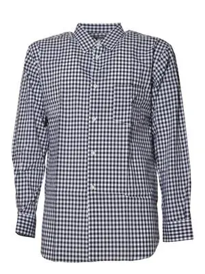 Comme Des Garçons Checks Shirt - Nero
