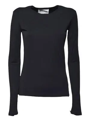JIL SANDER Long Sleeve Top - Nero