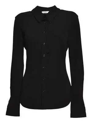 LEMAIRE Band Collar Shirt - Nero
