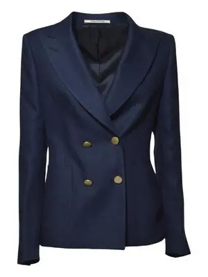 Tagliatore Double Breasted Blazer - Blu