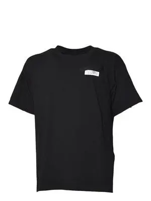 MAISON MARGIELA Black T-shirt - Nero