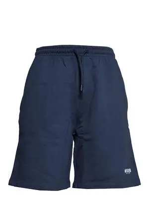 MSGM Drawstring Waist Shorts - Blu Notte