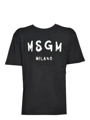 MSGM Milano Graphic T-shirt - Nero
