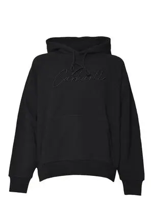 Carhartt Work In Progress Embroidered Hoodie - Nero