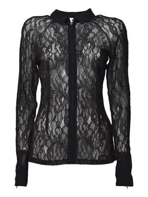 MSGM Lace Shirt - Nero
