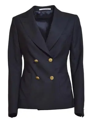 Tagliatore Double Breasted Blazer - Blu