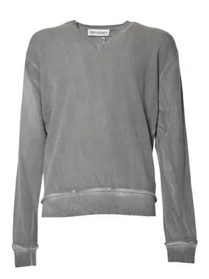 Our Legacy V-neck Pullover - Grigio