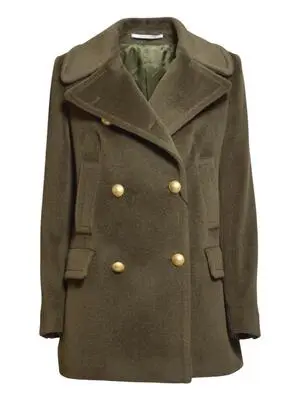 Tagliatore Double Breasted Coat - Marrone
