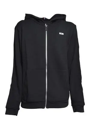 Gcds Zip-up Hoodie - Nero