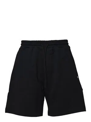MSGM MSGM Black Shorts Nero