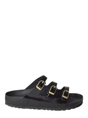 BIRKENSTOCK Birkenstock Black Sandals With Buckled Straps Nero