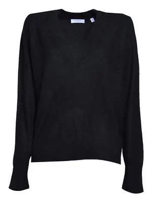 Equipment Pure Cashmere V-neck Pullover - Nero