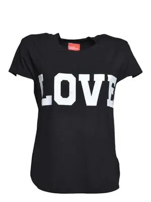 MERCI Graphic Print T-shirt - Nero