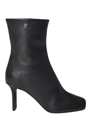 COURREGES Courrèges Ankle Boots With Square Toe And Stiletto Heel