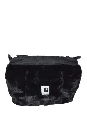 Carhartt Work In Progress Faux Fur Shoulder Bag - Nero