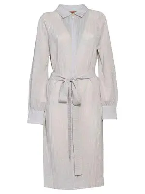 Missoni Striped Maxi Dress - Beige