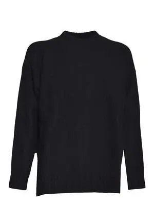 JIL SANDER High Neck Sweater - Nero