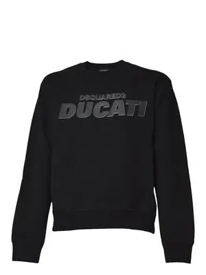 Dsquared2 Ducati Crew Neck Sweater - Nero