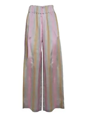 Aspesi Wide Leg Trousers - Multicolour