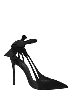 Dsquared2 Black Bow Detail Stiletto Heeled Pumps - Nero