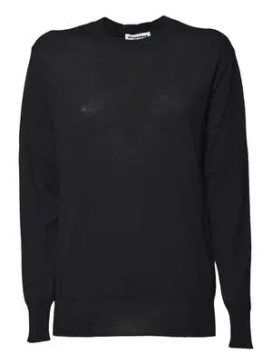 JIL SANDER Pullover Sweater - Nero