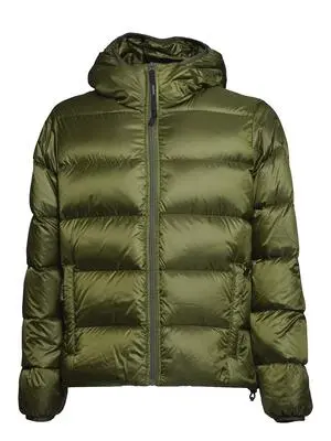 Aspesi Quilted Down Hooded Jacket - Verde