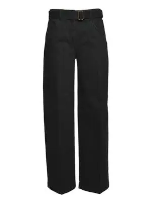 ROOM 52 Belted Trousers - Nero