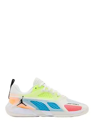 JORDAN Heir "sail Dark Powder Blue Volt" Sneakers - White