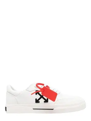 Off-White Vulcanized Low Top Sneakers - White