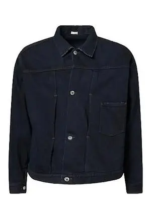 A.PRESSE Vintage Regular-fit Denim Jacket - Custom