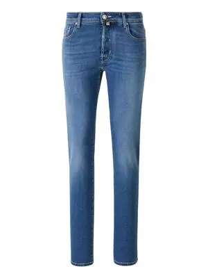 Jacob Cohen Belt Loop Jeans - Denim Blue