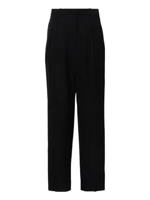 Bottega Veneta Straight Leg Tailored Trousers - Black
