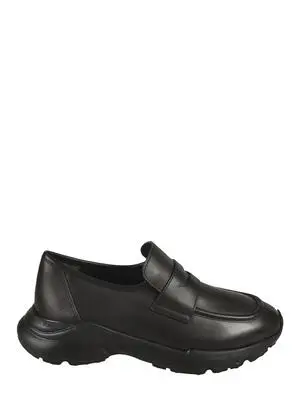 TOD'S Penny Bar Sporty Loafers - Black