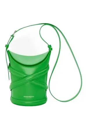 ALEXANDER MCQUEEN Alexander McQueen The Curve Bucket Shoulder Bag