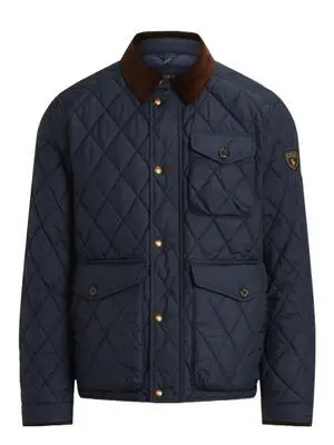 Polo Ralph Lauren Diamond Quilted Field Jacket - College Dark Blue