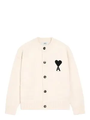 AMI Ami Paris Ami De Coeur Cardigan