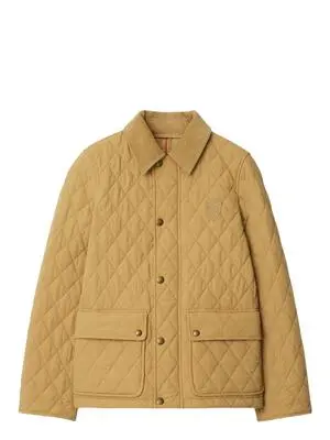 BURBERRY Burberry Quilted Puffer Jacket With Logo Patch