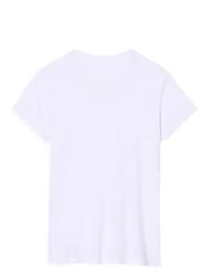 NILI LOTAN Nili Lotan Short Sleeve Round Neck Shirt